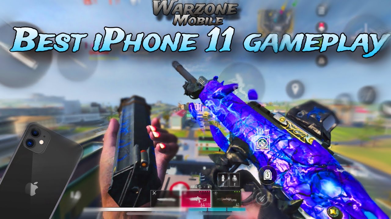 Cod warzone mobile iPhone 11 max graphics sniper gameplay - YouTube
