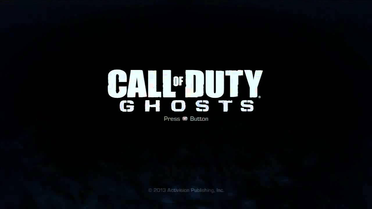 Call of Duty: Ghosts Title Screen (360, PS3, PC, PS4, X1, Wii U) - YouTube