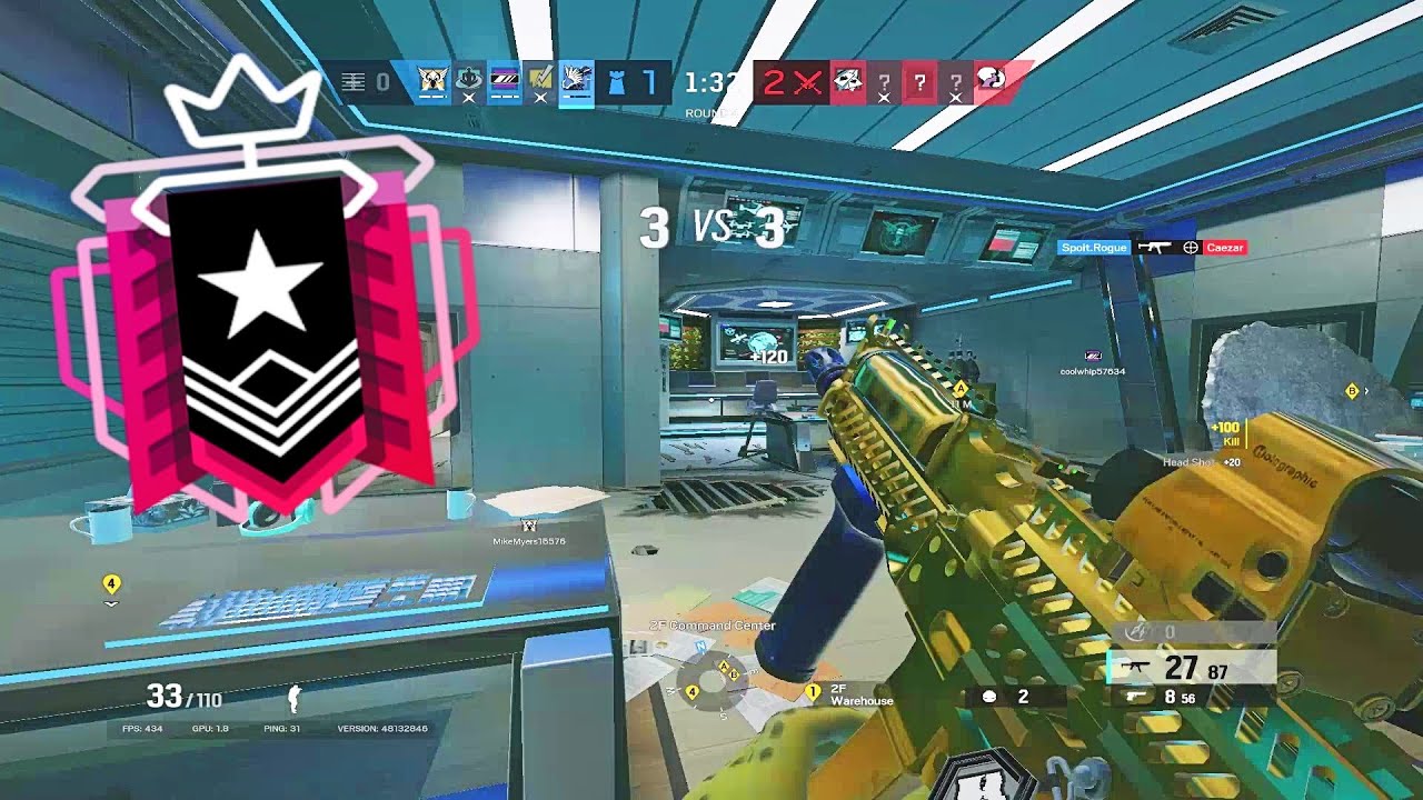 *NEW* Operation Solar Raid Ranked Placements - Rainbow Six Siege - YouTube