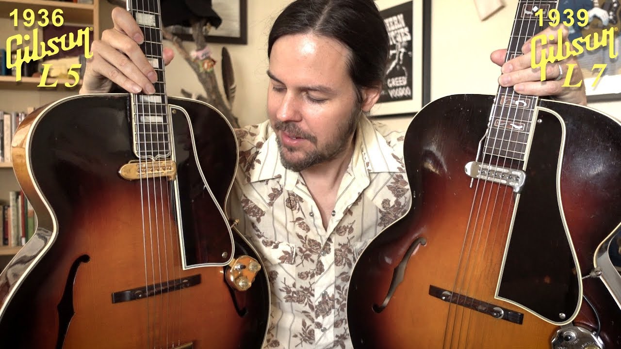 GIBSON L5 vs GIBSON L7 - YouTube