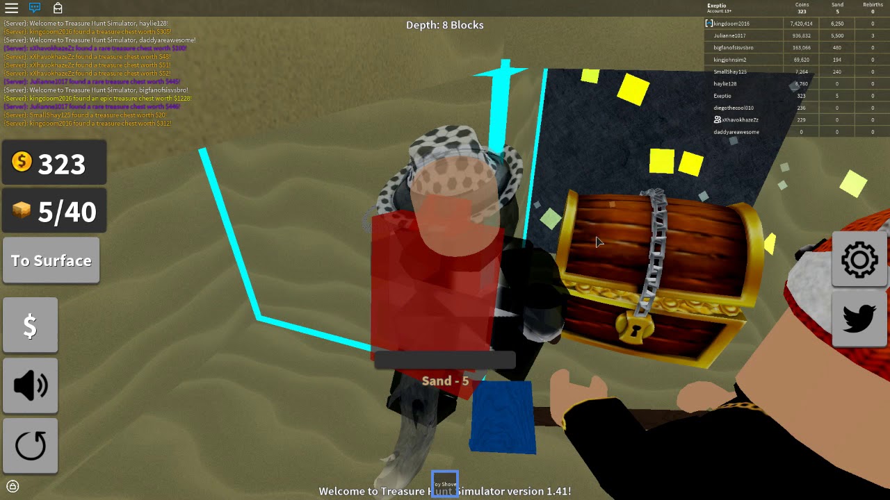 Roblox Retarded Games: Treasure Hunting Simulator - YouTube