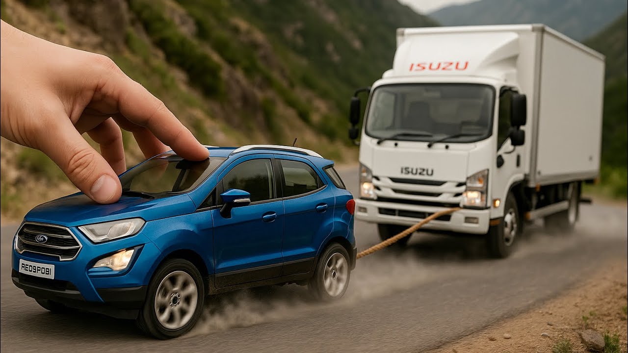 They thought it was real! These Scenes Only Made With Diecast Model ...