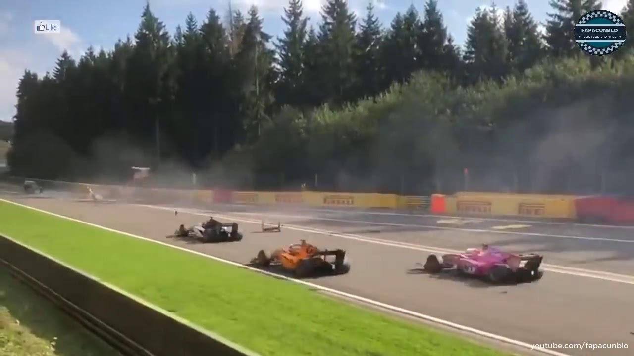 FORMULA 2 ACCIDENT SHOCK Antoine Hubert & Juan Manuel Correa - YouTube