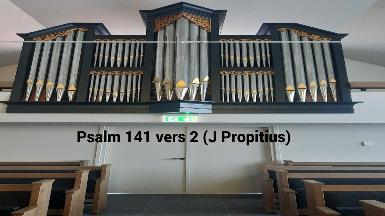Psalm 141 vers 2 (J Propitius) - Ger Gem Ouddorp - YouTube
