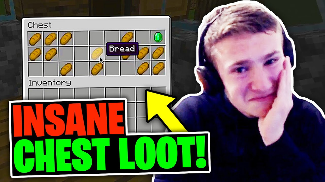 INSANE CHEST LOOT?? MINECRAFT SUPERFLAT SURVIVAL! - YouTube