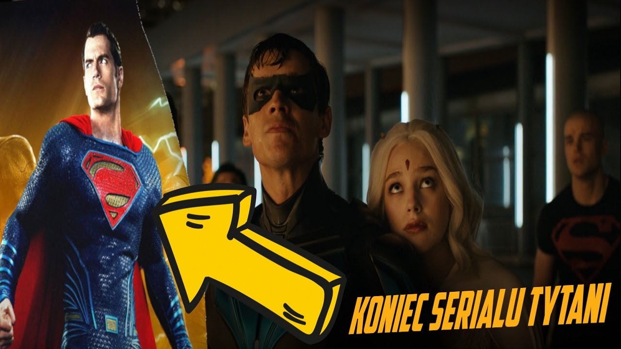 Koniec Serialu Tytans! Tytani spotykają Supermana? - Tytani sezon 4 odc ...