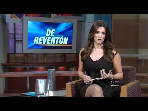 Bárbara Bermudo 2012/02/27 Primer Impacto HD; Black dress