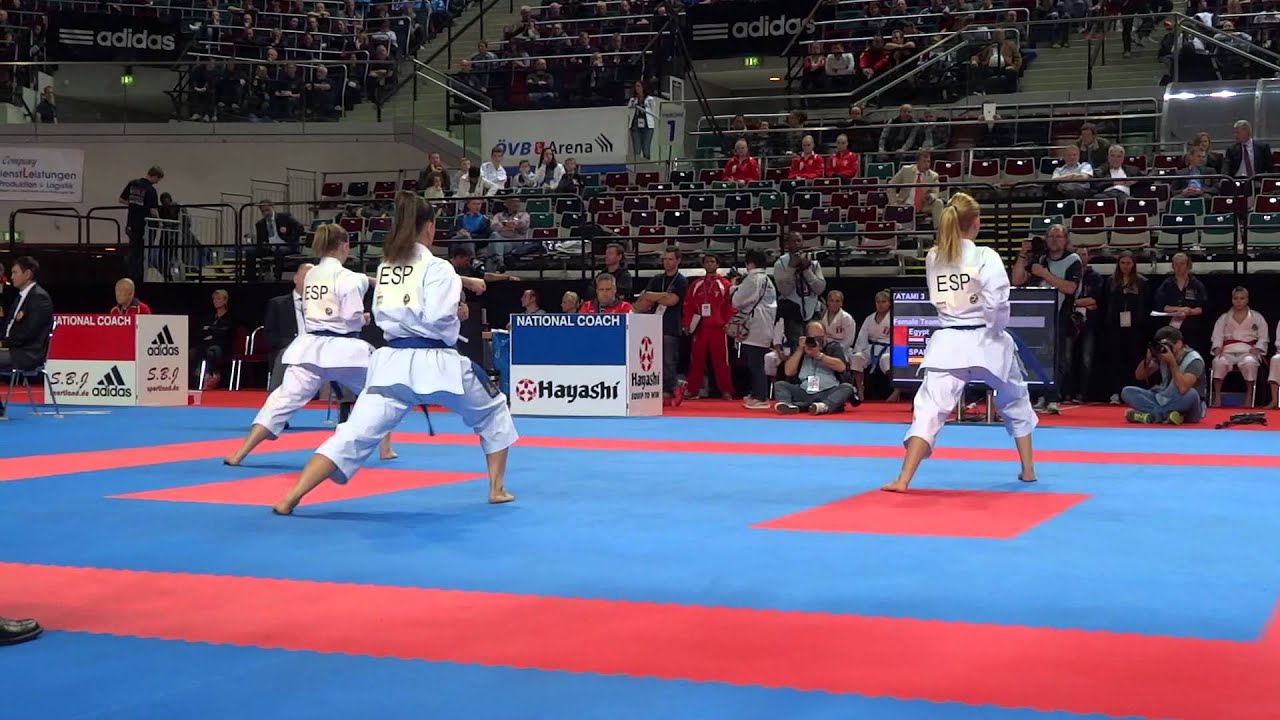 Spain Female Kata Team - 2014 World Karate Championships | WORLD KARATE ...