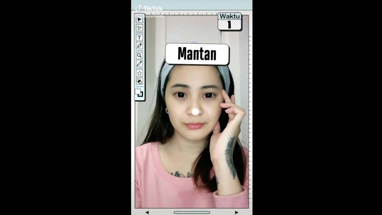 Tik - Tok Viral Nose Brush Game || Tik Tok Menggambar Dengan Hidung ...