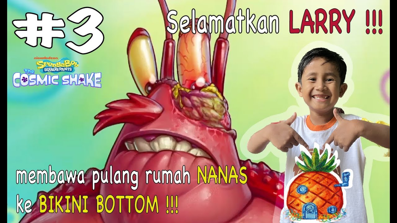 LARRY, KAWANAN IKAN TERI & RUMAH NANAS SPONGEBOB !!! MENJADI BAJAK LAUT ...