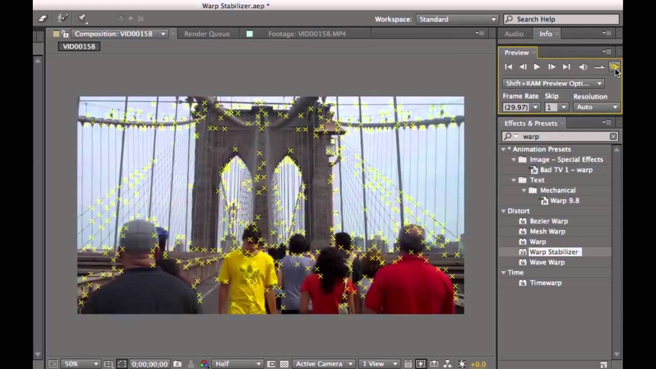 Sneak Preview of New Motion Stabilizer for After Effects - YouTube