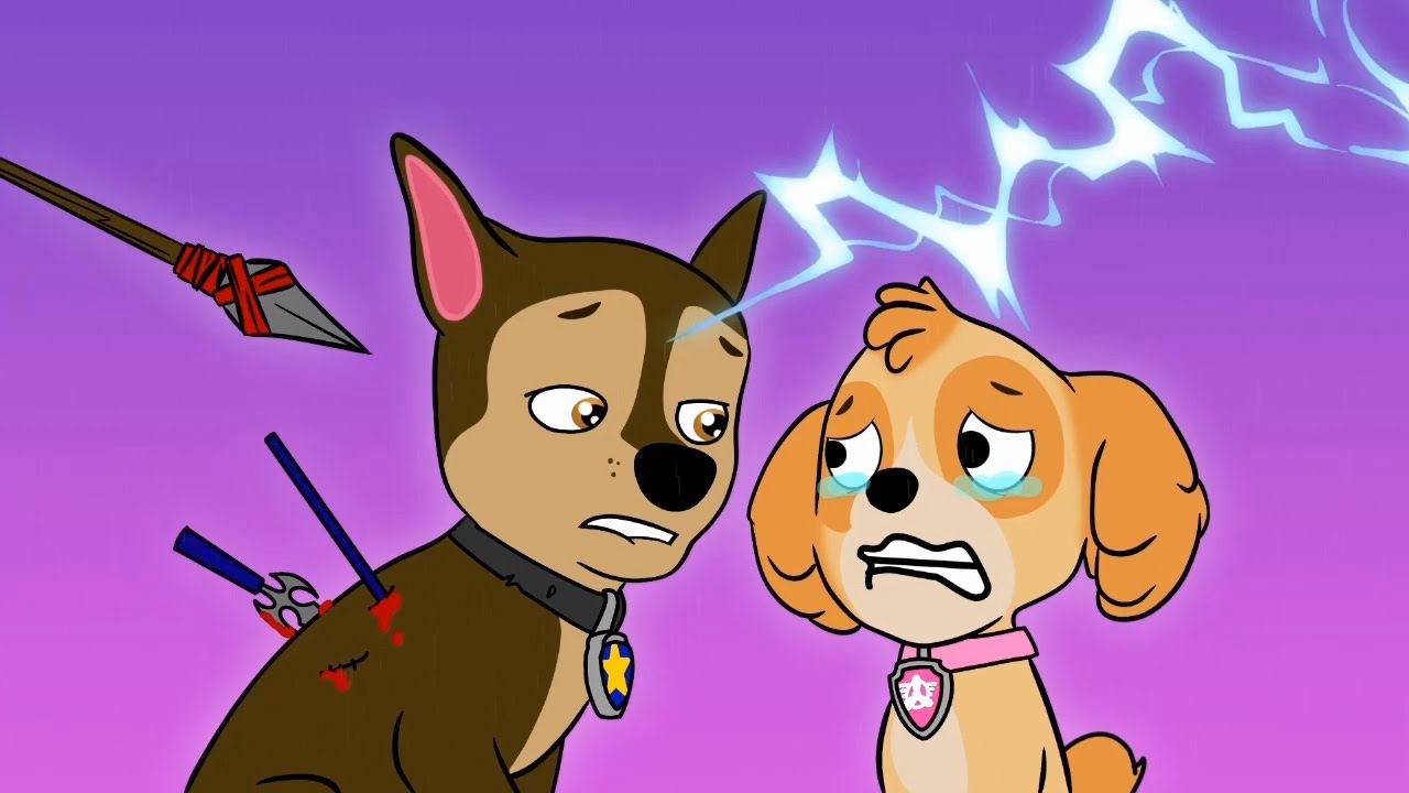 Undo Paw Patrol Chase X Skye Dying Chase 💔 Sad Moment Song 💔 Youtube