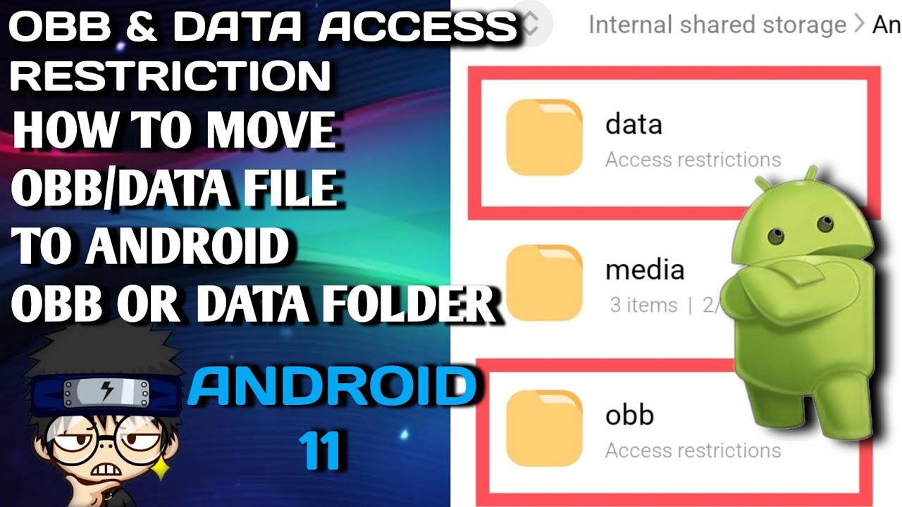 How To Access And Move File From Obb Data Directory On Android 11 Najskie Youtube