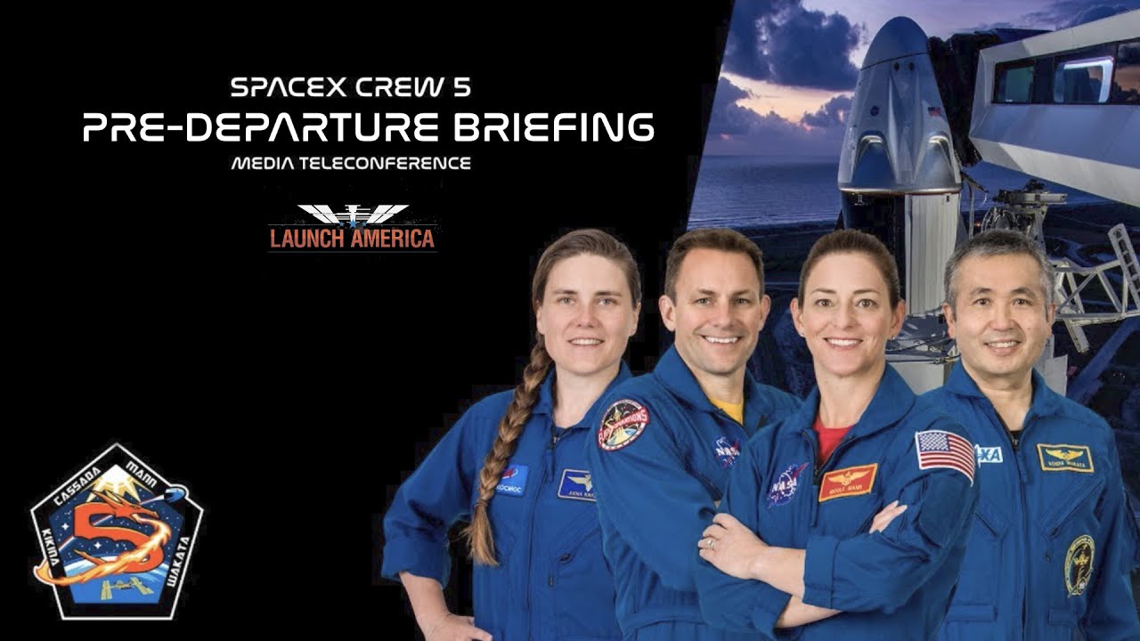 REPLAY! NASA SpaceX Crew-5 On-Orbit Press Conference - YouTube