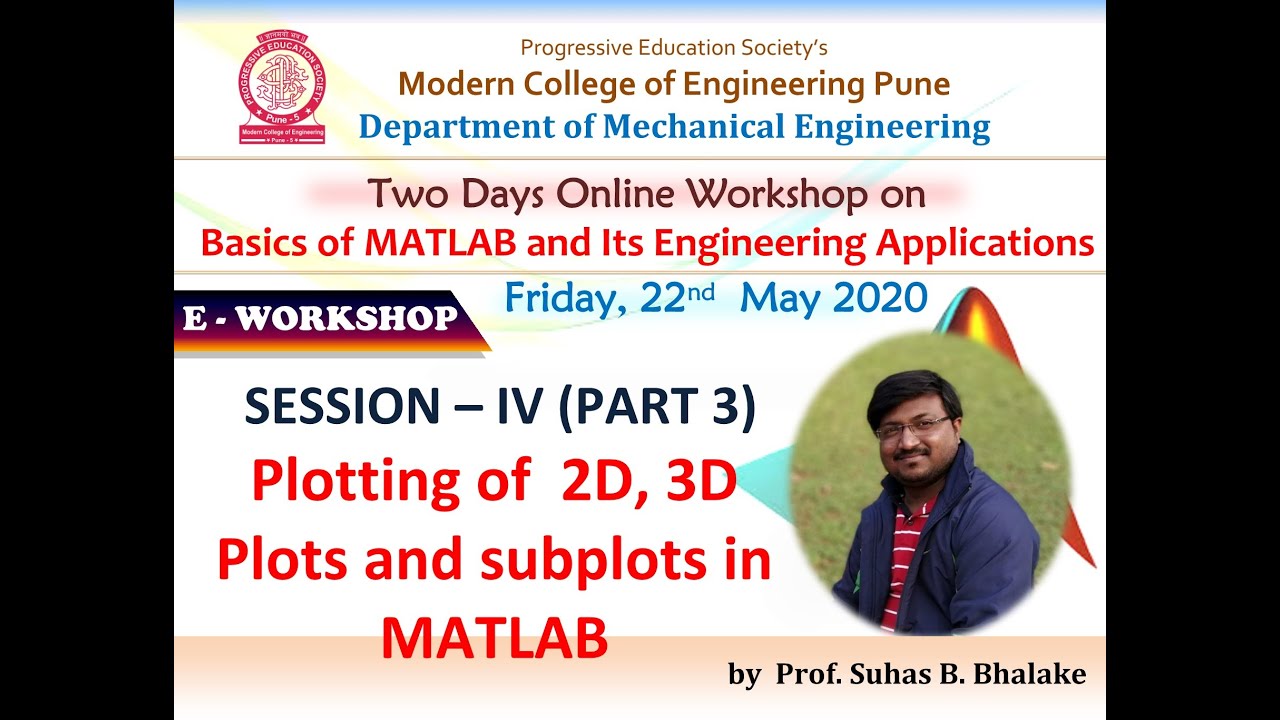 MATLAB Session V (Part 3) - YouTube