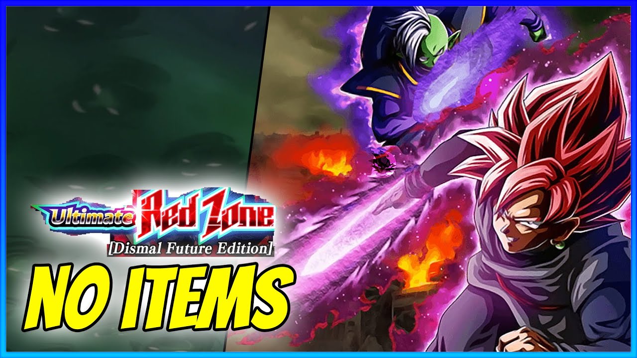 Dismal Future Red Zone Stage 4 (Zamasu) NO ITEMS! Super easy clear ...