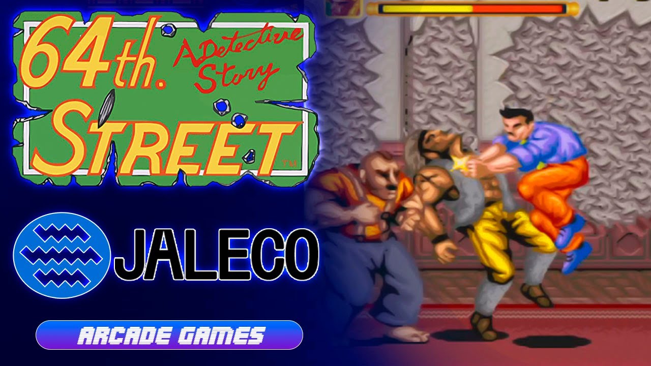 64th Street A Detective Story - Arcade MAME (Full Gameplay) - YouTube