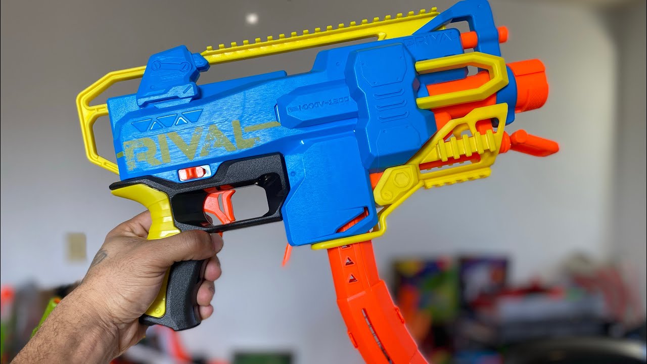Nerf Rival Challenger MXXIV-1200 FPS Test - YouTube