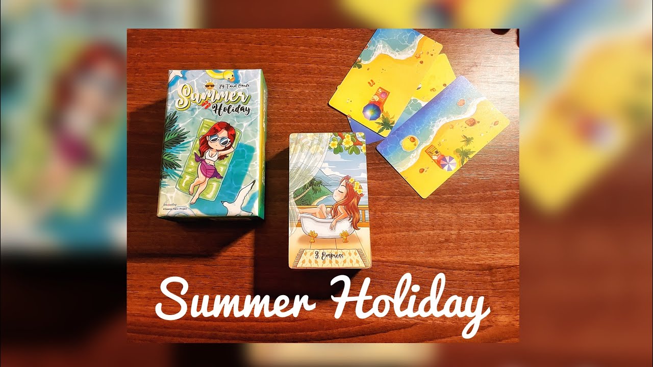Summer Holiday Tarot - A Part of the 4 Seasons Tarot Set - YouTube