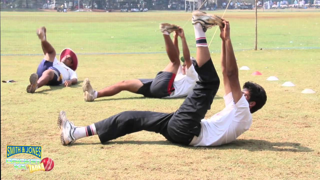 Cricket Practice:Hamstring stretch - YouTube