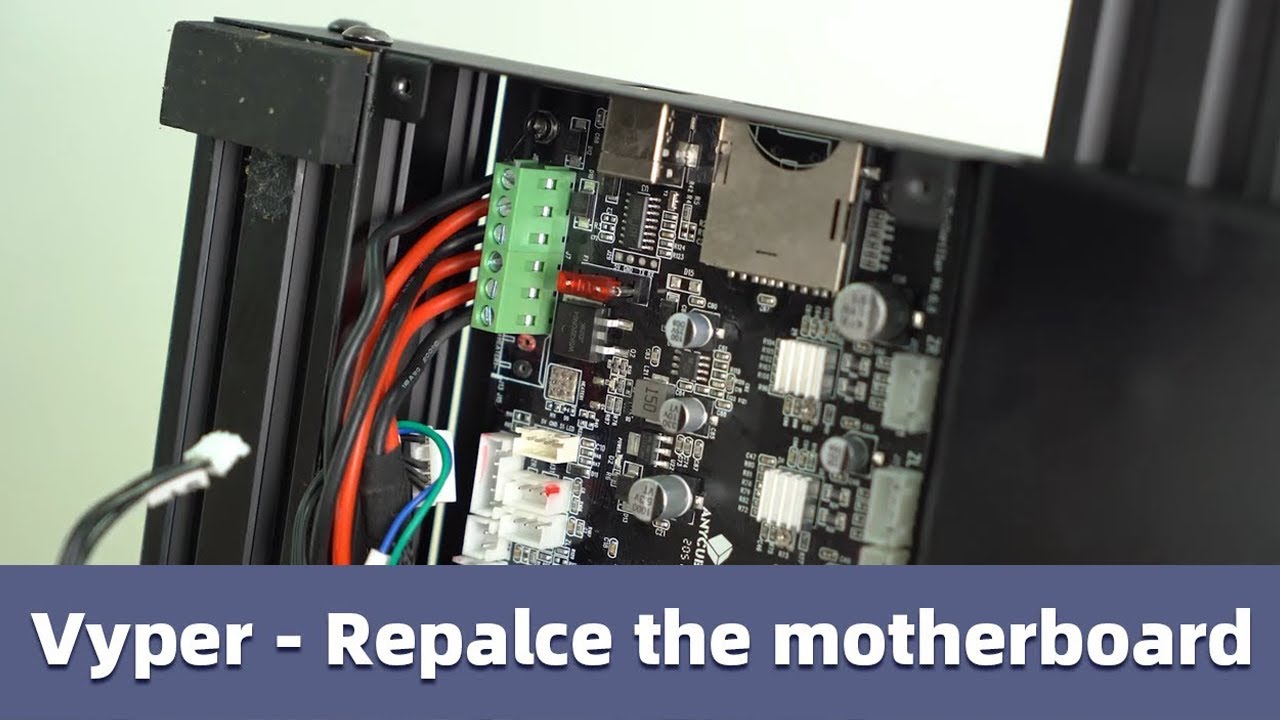 How to repalce the motherboard for Vyper - YouTube