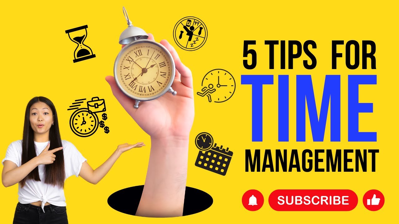 5 Tips for Effective Time Management! - YouTube