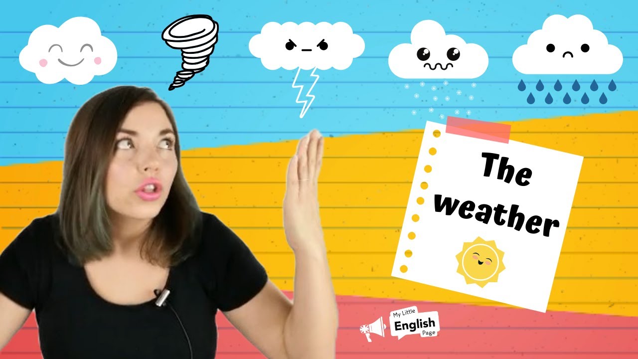 Learn about the WEATHER | English Vocabulary for children - YouTube