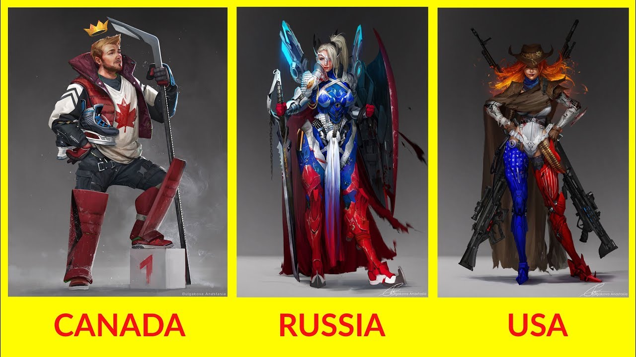 If Countries Were People - Comics Channel - YouTube