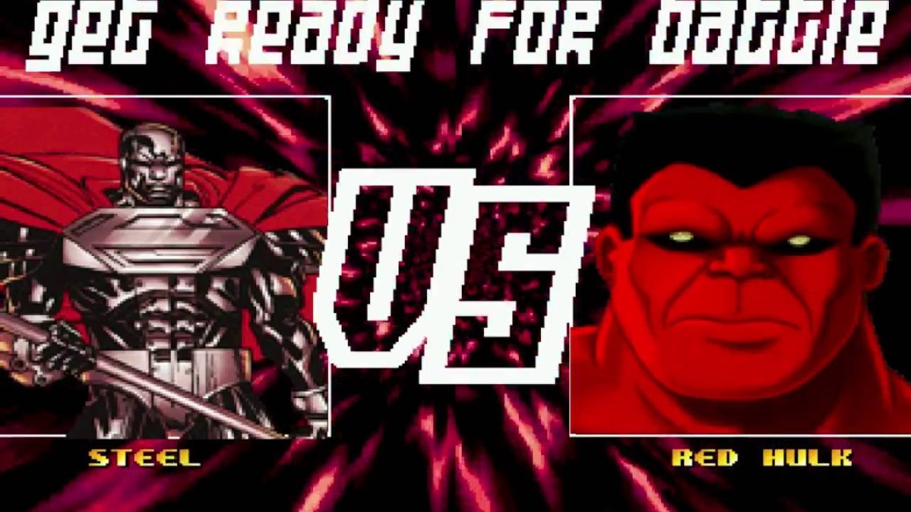 Mugen : Steel (Dc Comics) Vs Red Hulk (Marvel) (Request) - YouTube