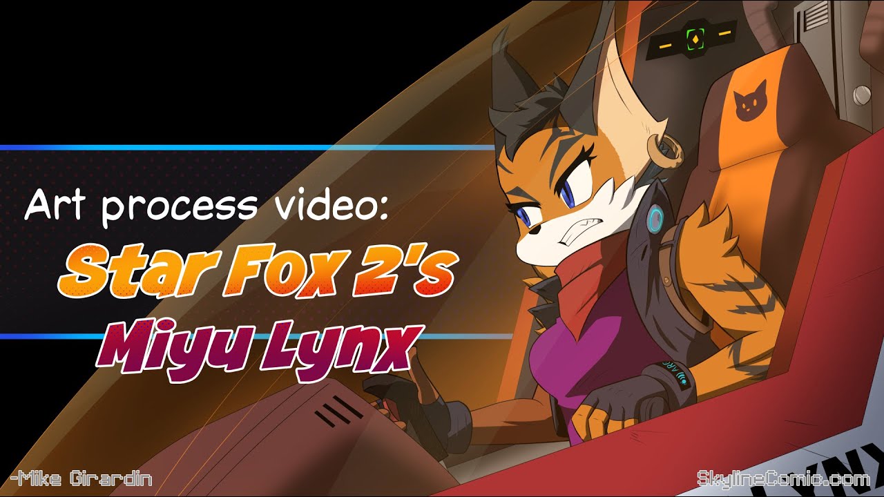 Star Fox 2 Miyu Lynx timelapse - YouTube