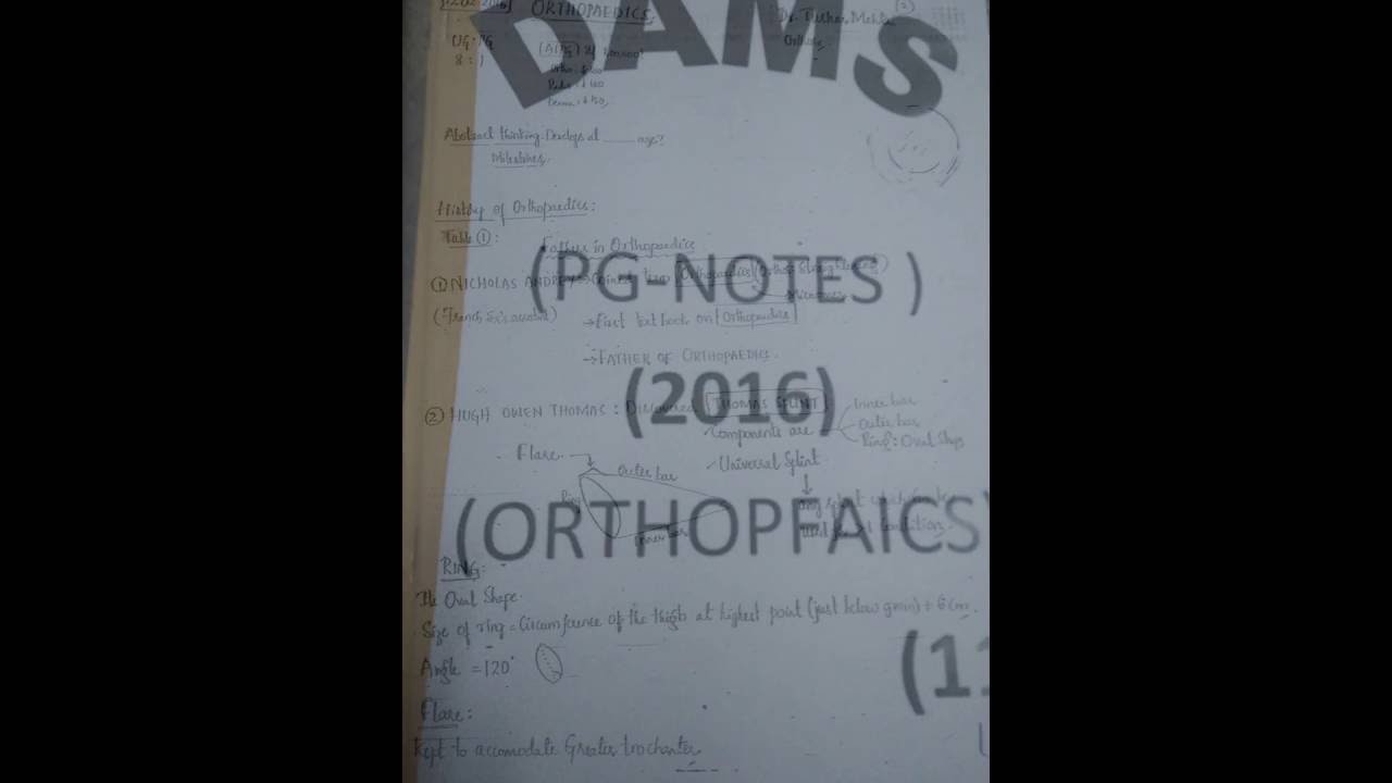 DAMS handwritten notes - YouTube