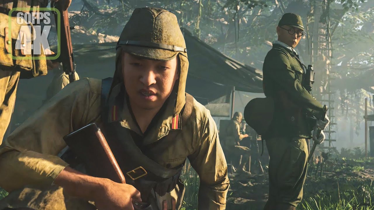 [4Kᴴᴰᴿ60ᶠᵖˢ] JAPANESE INTERROGATION SCENE | Numa Numa Trail | Call of ...