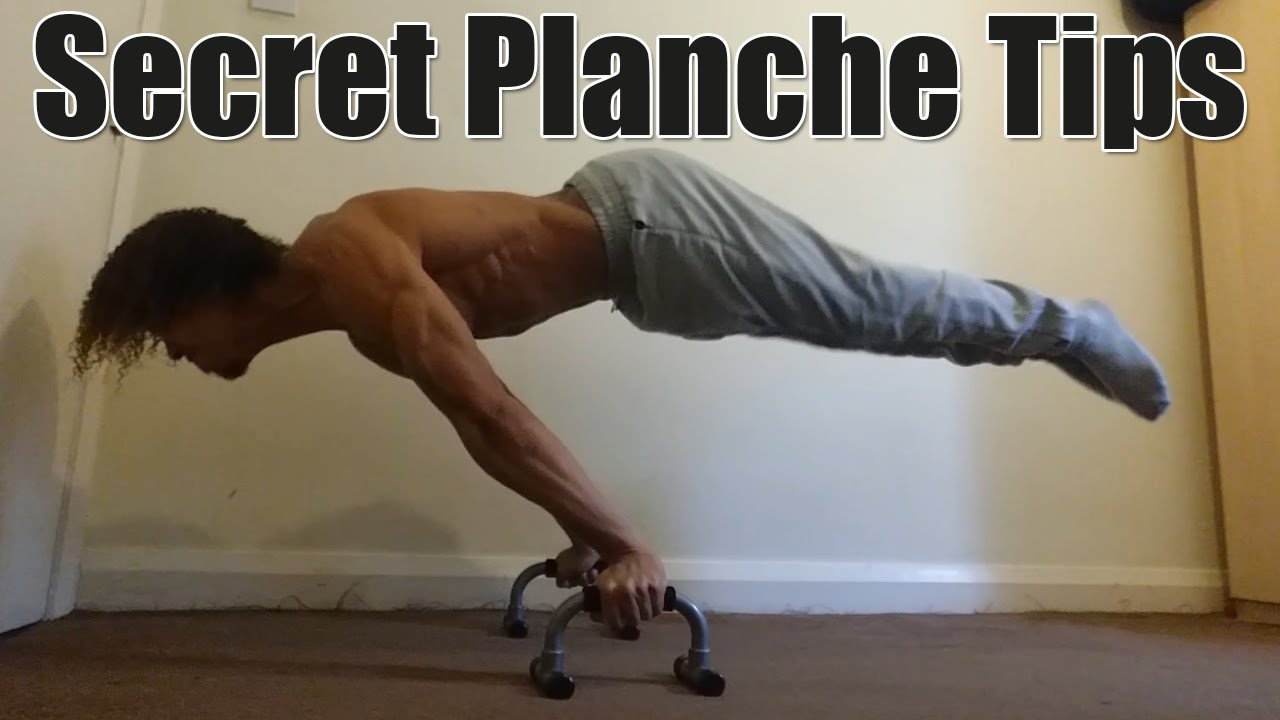How To Train The Planche - Beginner to Advanced Progressions - YouTube
