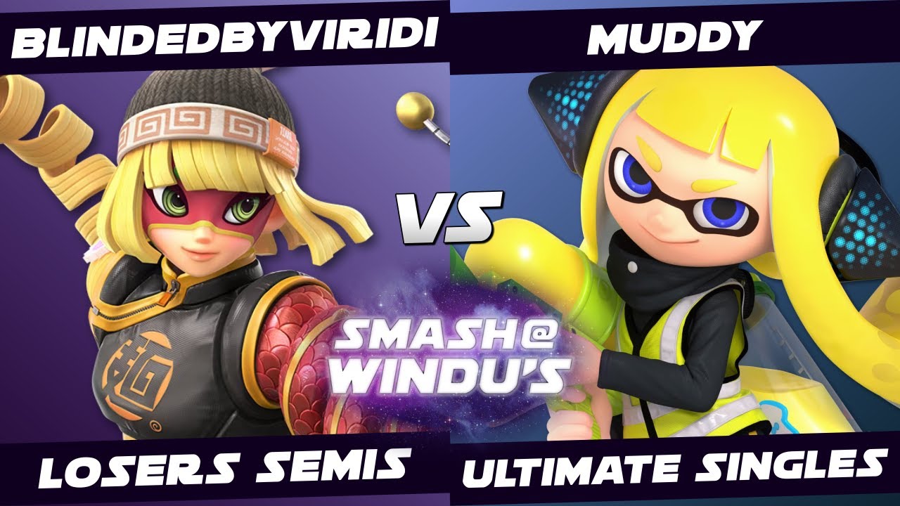 Smash @ Windu's 189 - BlindedByViridi (Min Min) vs Muddy (Inkling ...