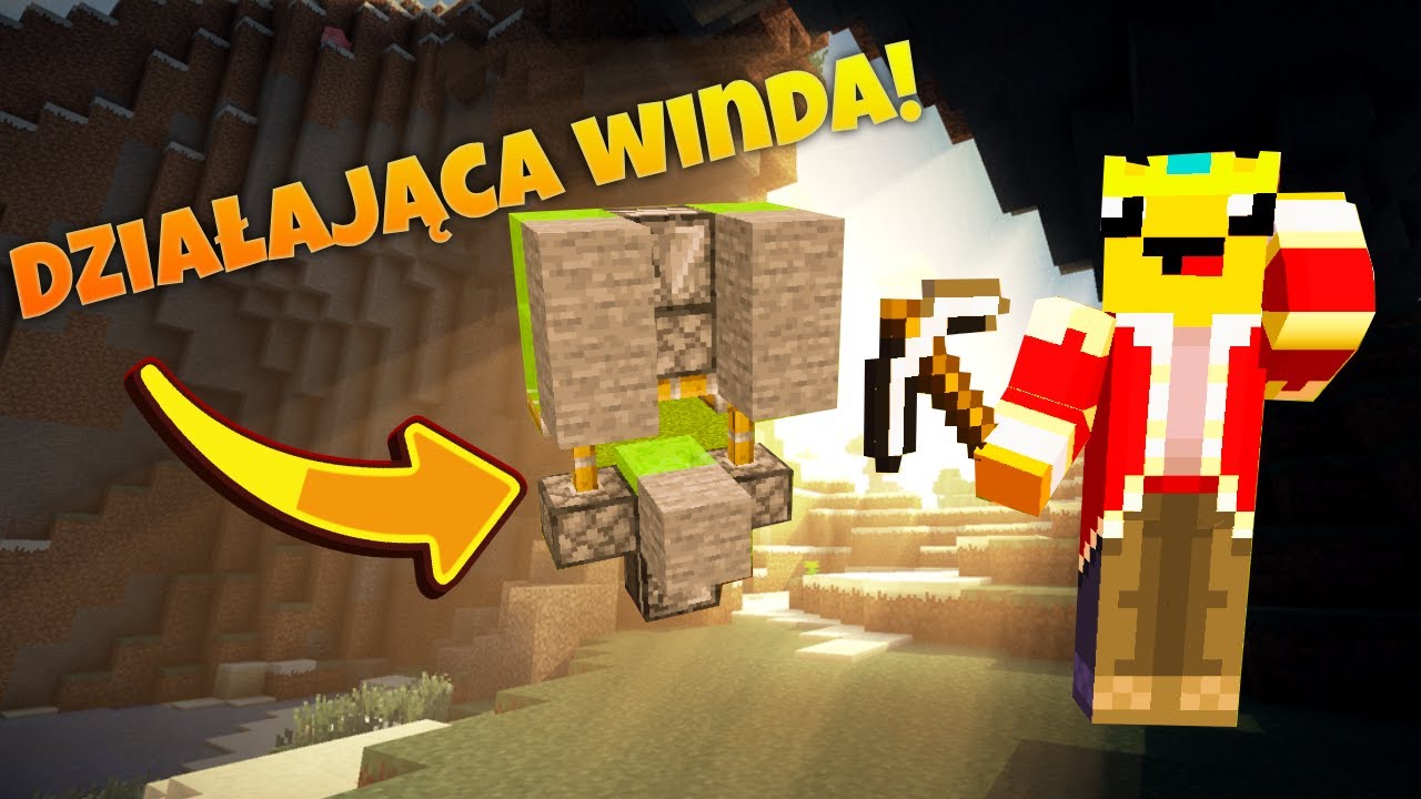 Jak zbudować DZIAŁAJĄCĄ WINDĘ w MINECRAFT | Redstone Tutorial - YouTube