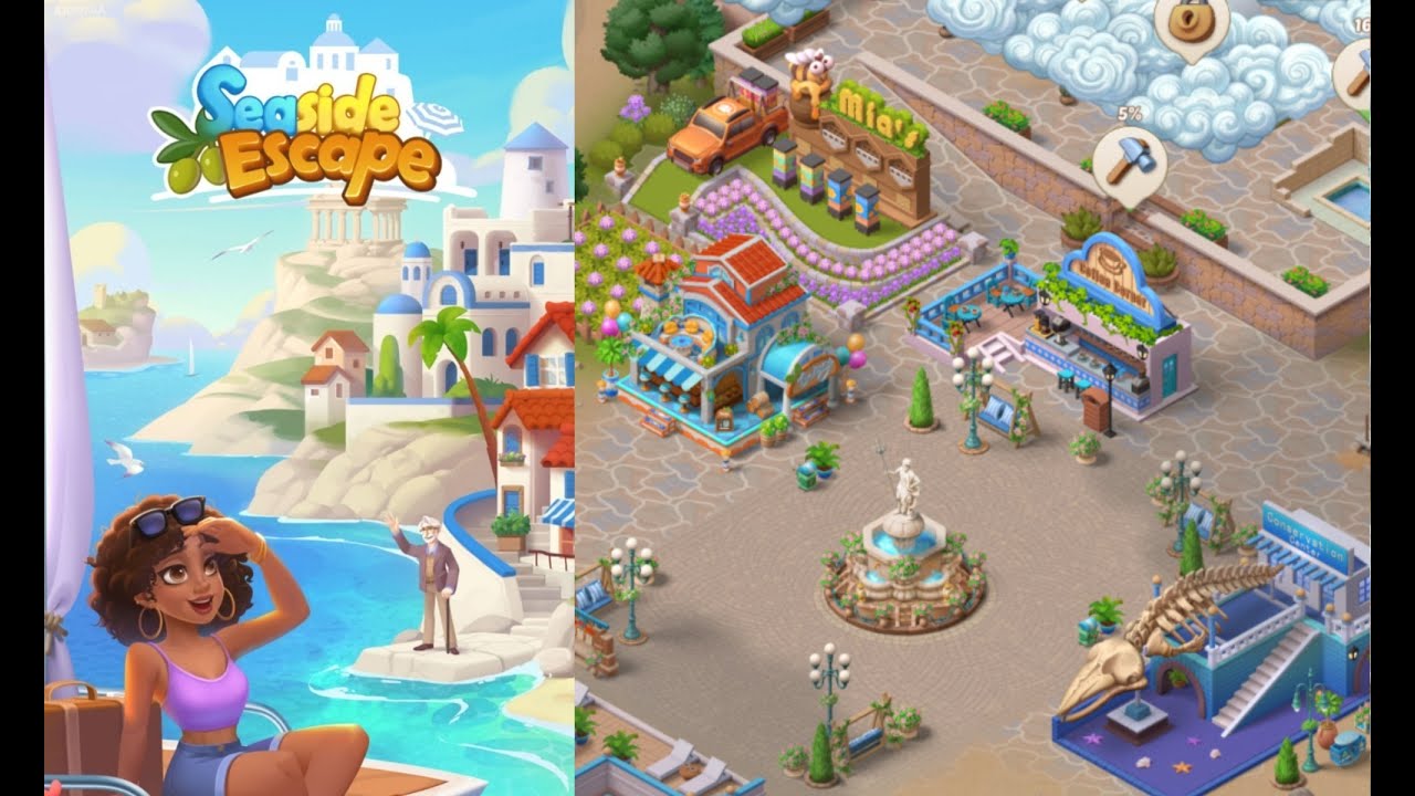 Seaside Escape | Level 18-20 Part 6🏖🏝 - YouTube