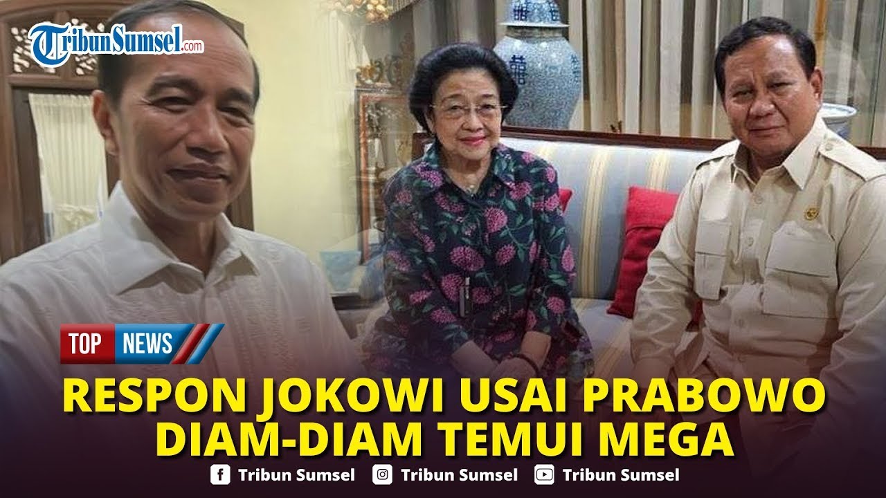 🔴Senyum Jokowi usai Pertemuan Rahasia Megawati-Prabowo hingga Rencana Presiden Kumpul - YouTube