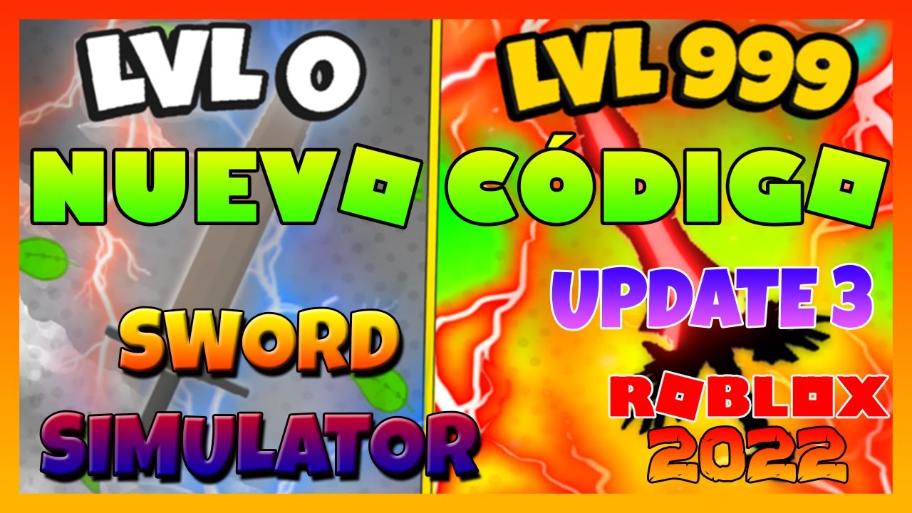 ⚔️NUEVO CODIGO de SWORD SIMULATOR ⚔️ Julio 2022 ⚔️ Update 3⚔️ Codes ...