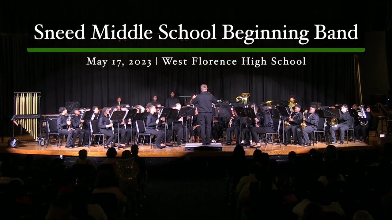 Sneed Middle School Band Performances | May 17, 2023 - YouTube