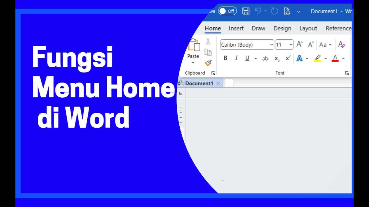 Fungsi Menu Home di Word #trending #shorts #office #words # ...