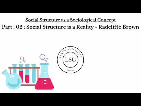 Social Structure is a Reality | Radcliffe Brown | Social Structure | MA ...