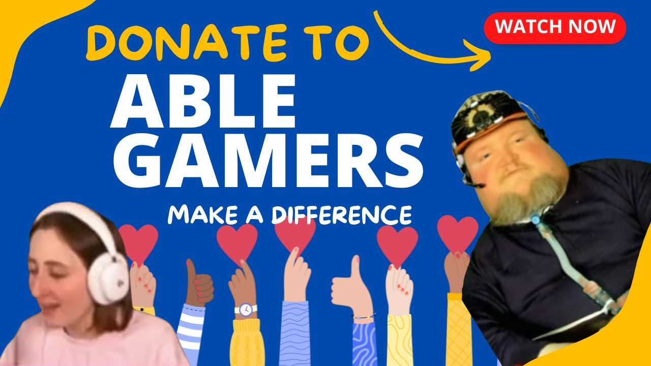 CHARITY STREAM FOR ABLEGAMERS- HELP US HELP DISABLED GAMERS - VOD from ...