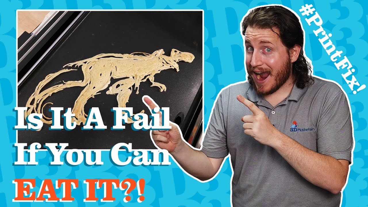Edible Fails And An Unexpected FDM Resin Print! - PrintFixFriday 60 ...
