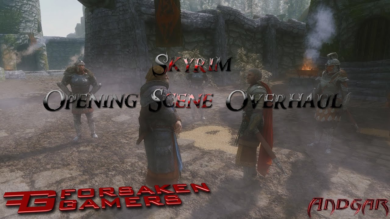 Skyrim Opening Scene Overhaul With Mod's - YouTube