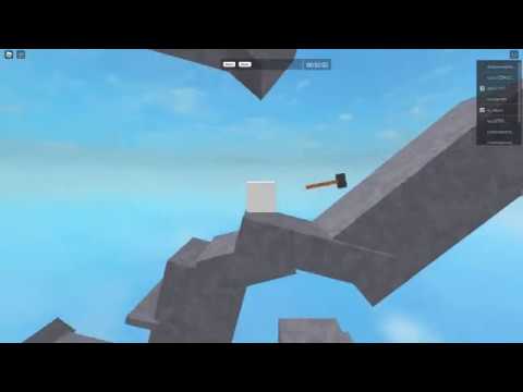roblox getting over it... - YouTube