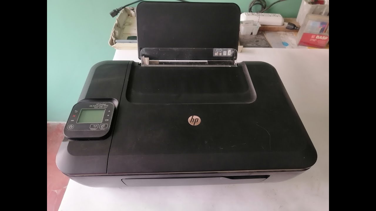 HP Desk Jet 3515 Instalación de Sistema Continuo - YouTube