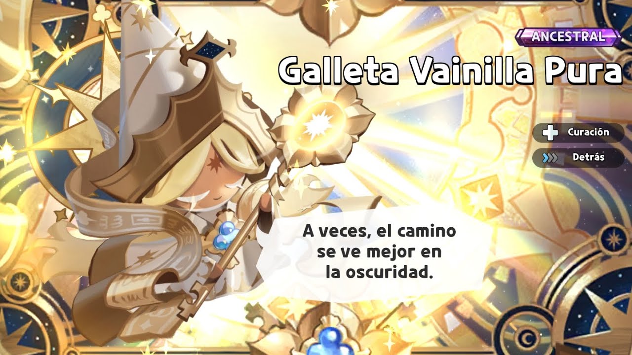 Cinemática de Galleta Vainilla Pura (Iluminado) | Cookie run kingdom 🍪 ...