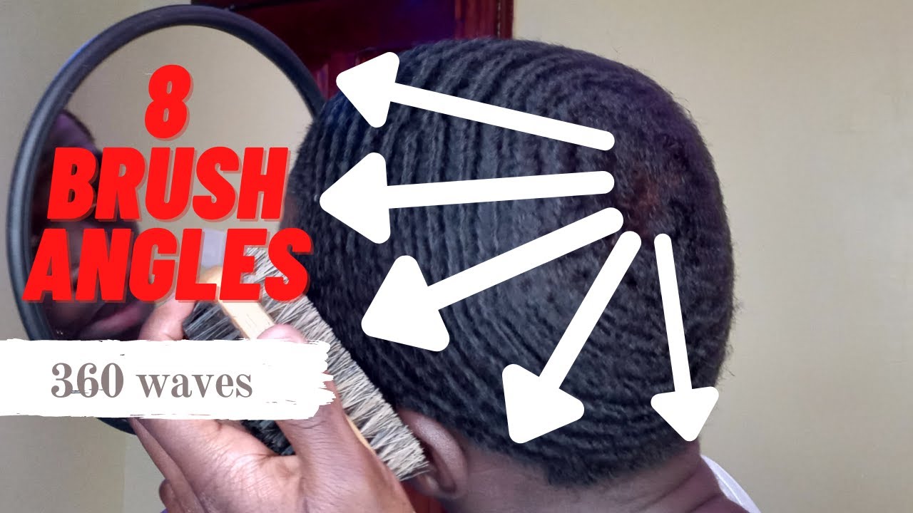 How to brush 360 waves for beginners in 2021!!! (8 angle breakdown ...