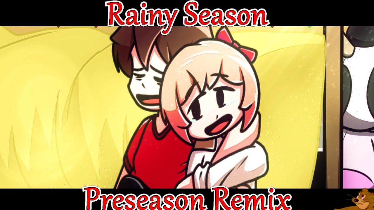 FNF MOD: [One Shot] Friday Night Funkin' Rainy Season - MC vs Sayori ...