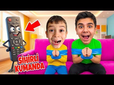 SİHİRLİ KUMANDA. EMİR YAVUZ’U SİHİRLİ KUMANDA İLE DONDURDUM !? BAKIN NELER YAPTIM !?@KuzeyElif 